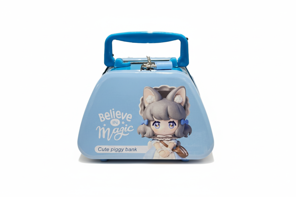 Magic Piggy Bank Iron Money Saving Box with Coin and Note Slot – Furaha ...