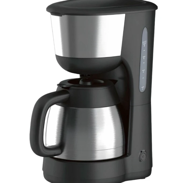 Coffee Maker Black - 1.0L Stainless Steel Jug Keep Warm Ramtons ...