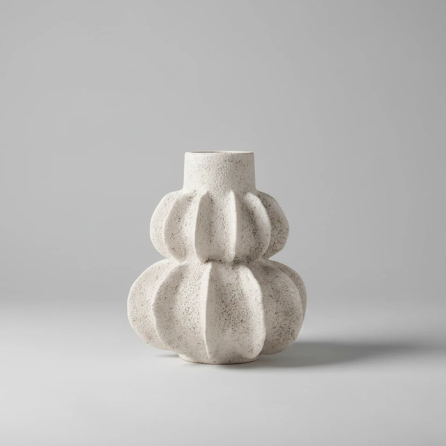 Terra Stack Vase 20.5x14.5cm | Modern Contemporary Home Decor – Furaha ...