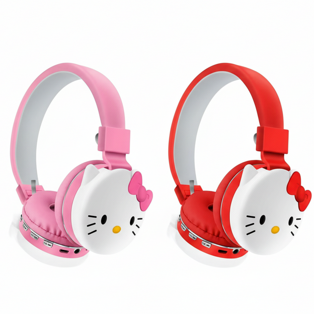 Bluetooth Headphones - Hello Kitty LED Cat Ear Wireless (VIV-24M ...