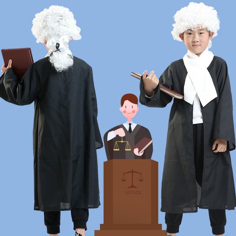 Professional Kids Judge Costume – Complete Court Outfit for Career Day ...
